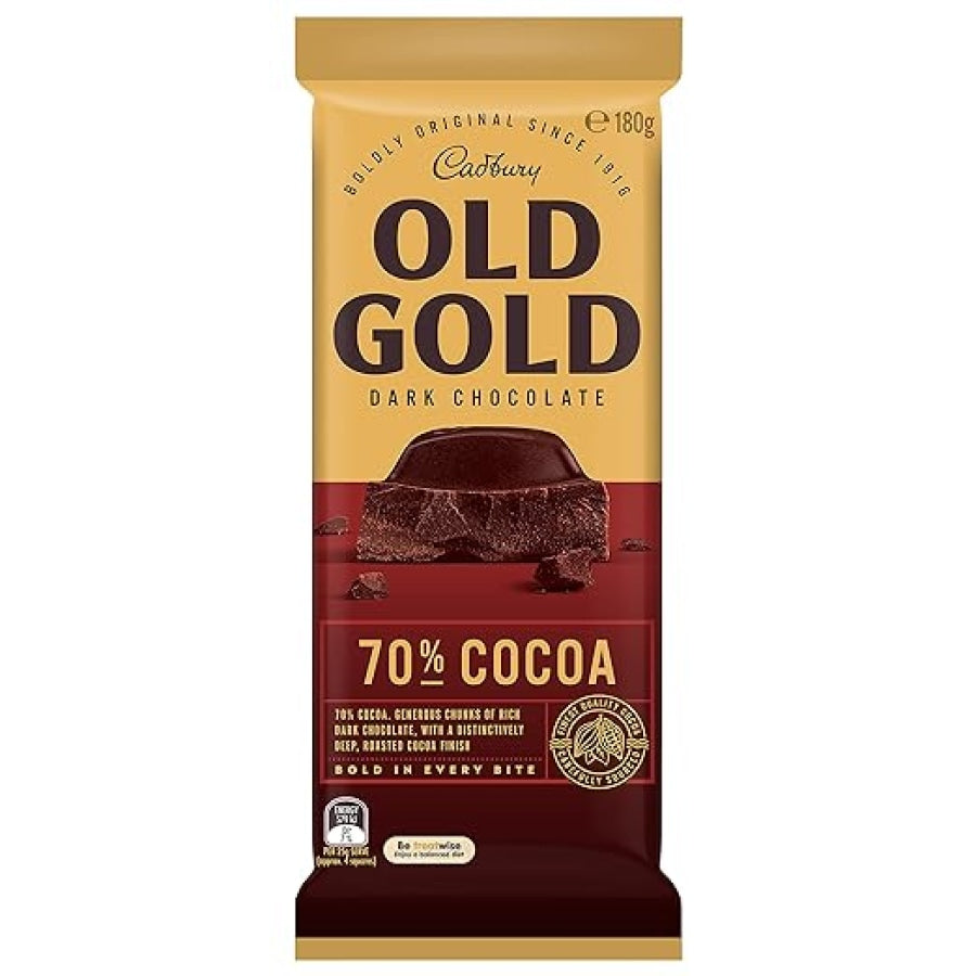 70% Cocoa Dark Chocolate - Cadbury Old Gold - Fresh Aisle – Fresh Aisle
