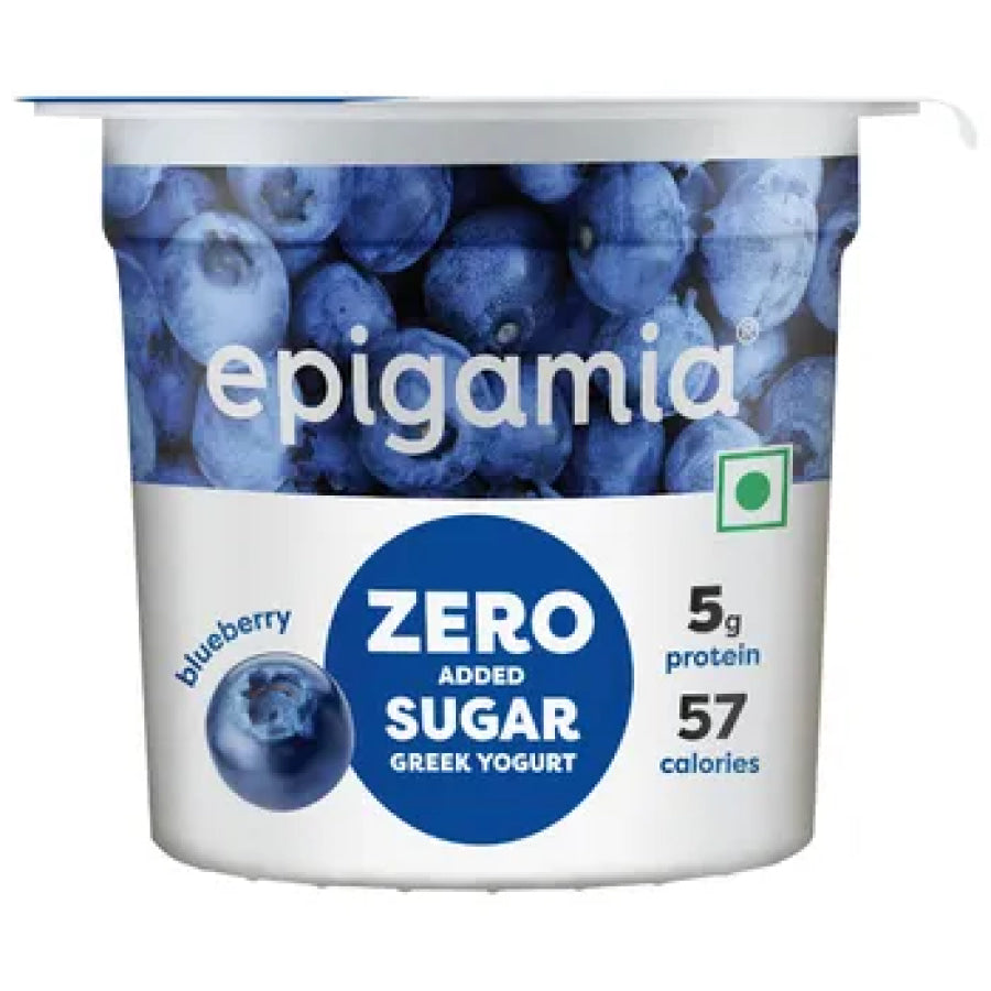 Greek Yogurt (Blueberry - Zero Added Sugar) - Epigamia – Fresh Aisle