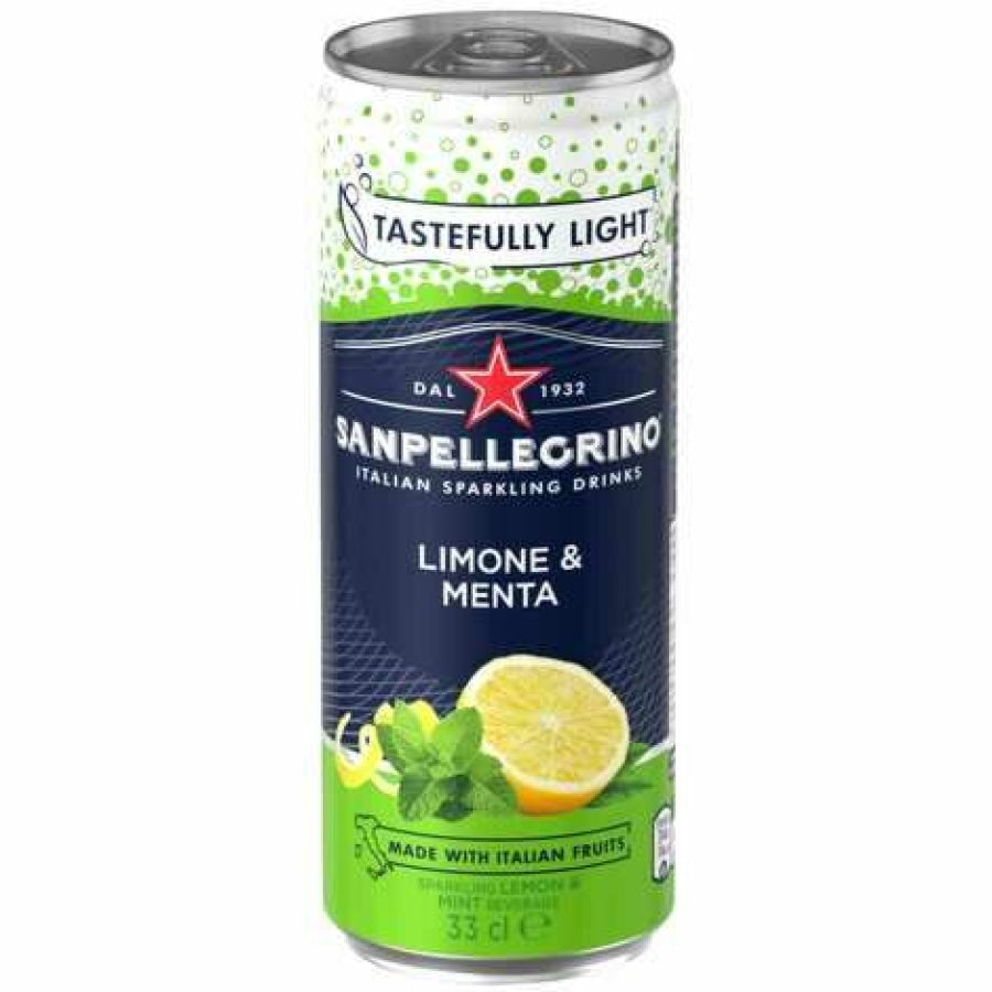 Lemon & Mint Sparkling Drinks - San Pellegrino - Fresh Aisle – Fresh Aisle
