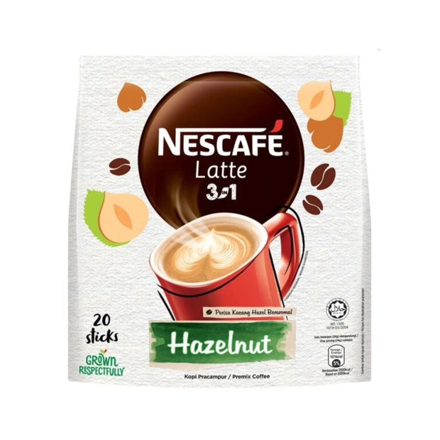 Nestle Nescafe 3 in 1 Hazelnut Coffe Latte - Fresh Aisle – Fresh Aisle