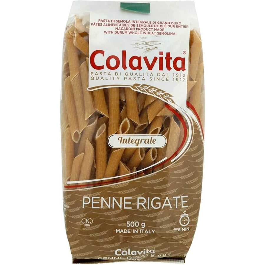 Penne Rigate Integrale (Whole Wheat) Colavita - Fresh Aisle – Fresh Aisle