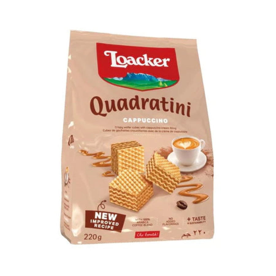 Quadratini Capuccino Wafer - Loacker - Fresh Aisle – Fresh Aisle