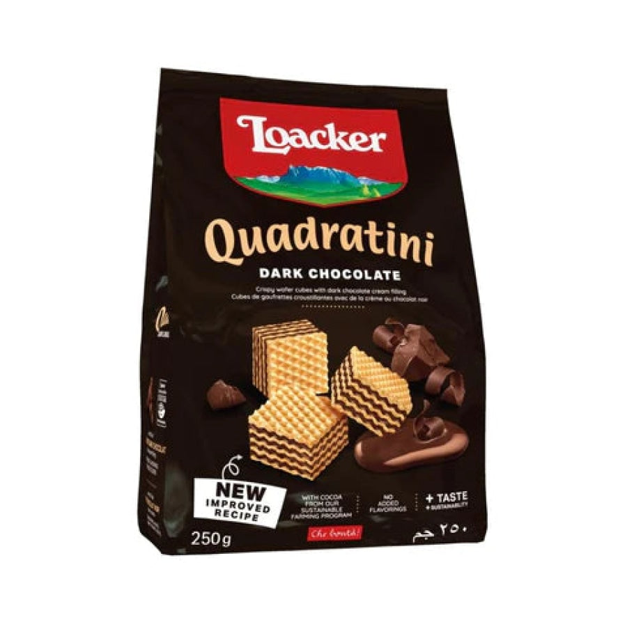 Quadratini Dark Chocolate Wafer - Loacker - Fresh Aisle – Fresh Aisle