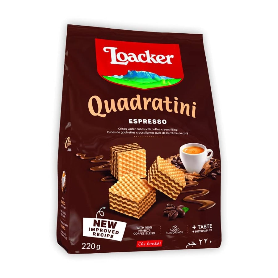 Quadratini Espresso Wafer - Loacker - Fresh Aisle – Fresh Aisle