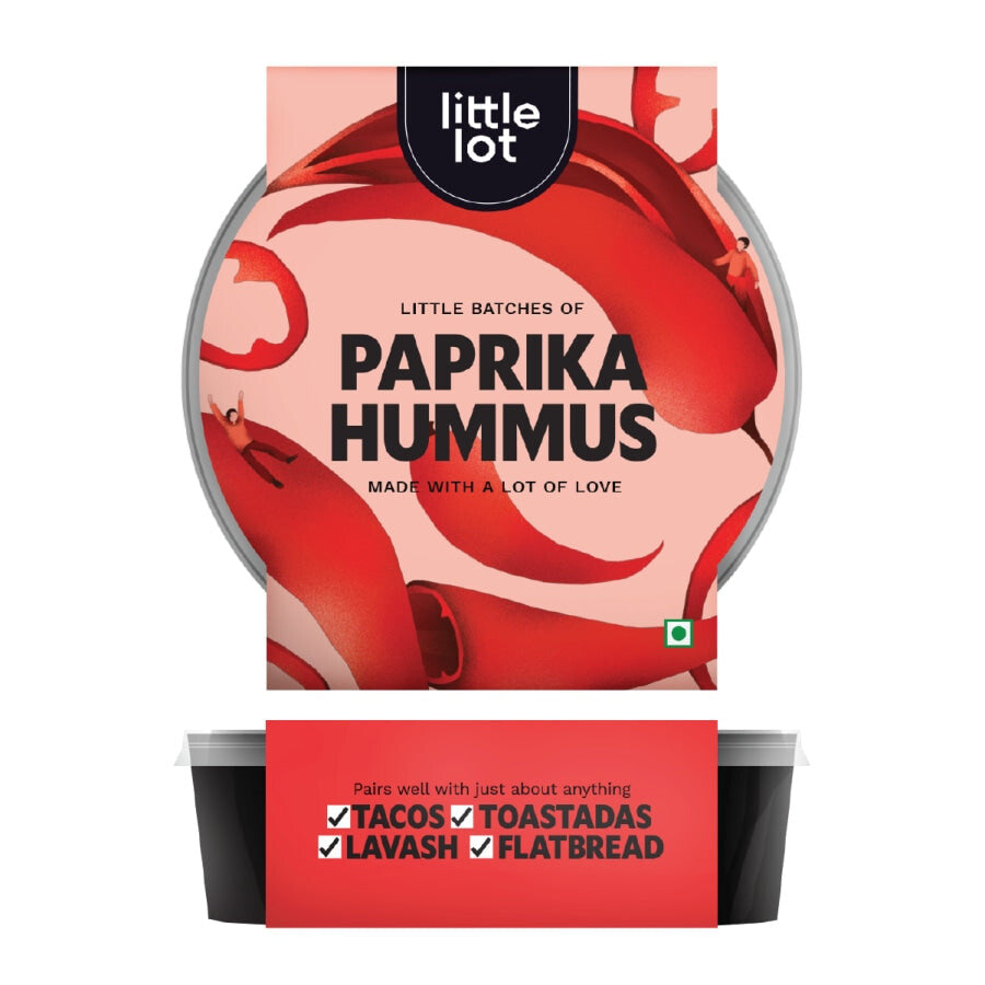 Spicy Paprika Hummus - Little Lot - Fresh Aisle – Fresh Aisle