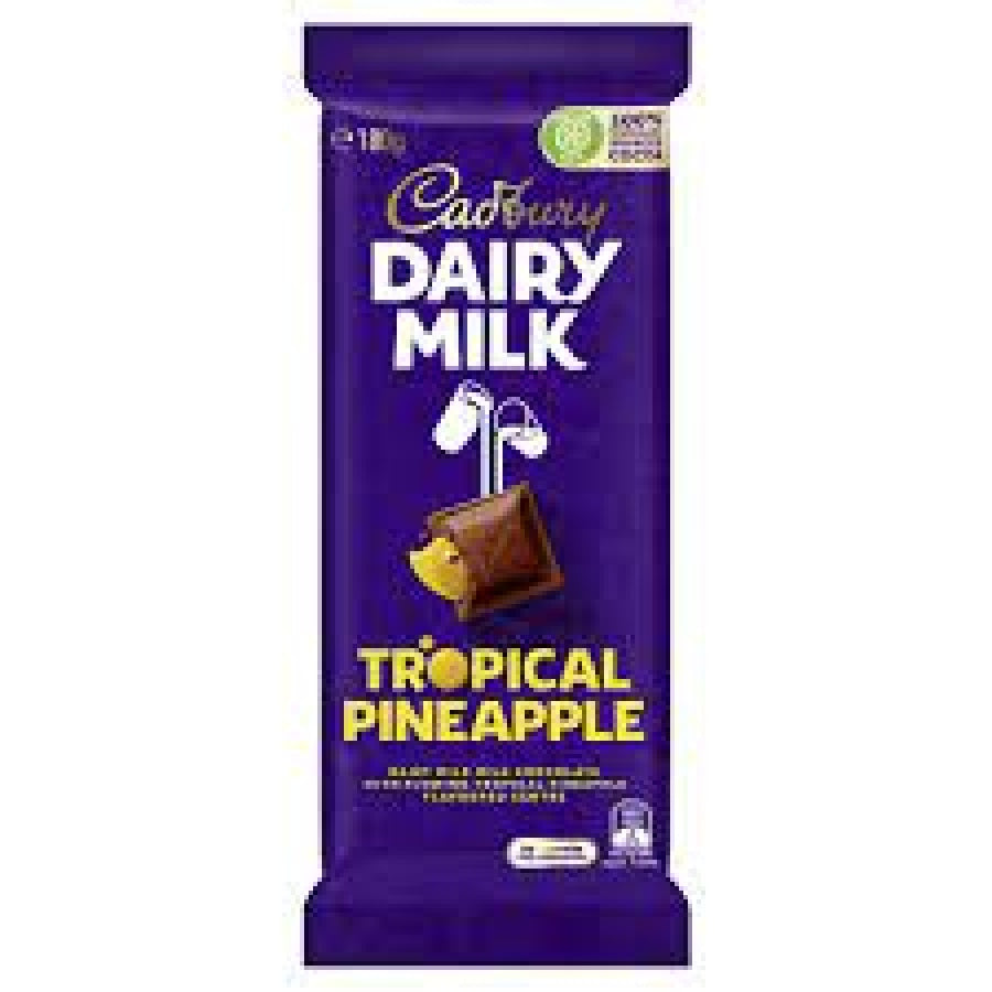 Tropical Pineapple Milk Chocolate - Cadbury Dairy Milk – Fresh Aisle