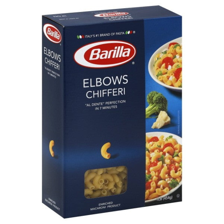 Chifferi Elbow Pasta - Barilla - Fresh Aisle – Fresh Aisle