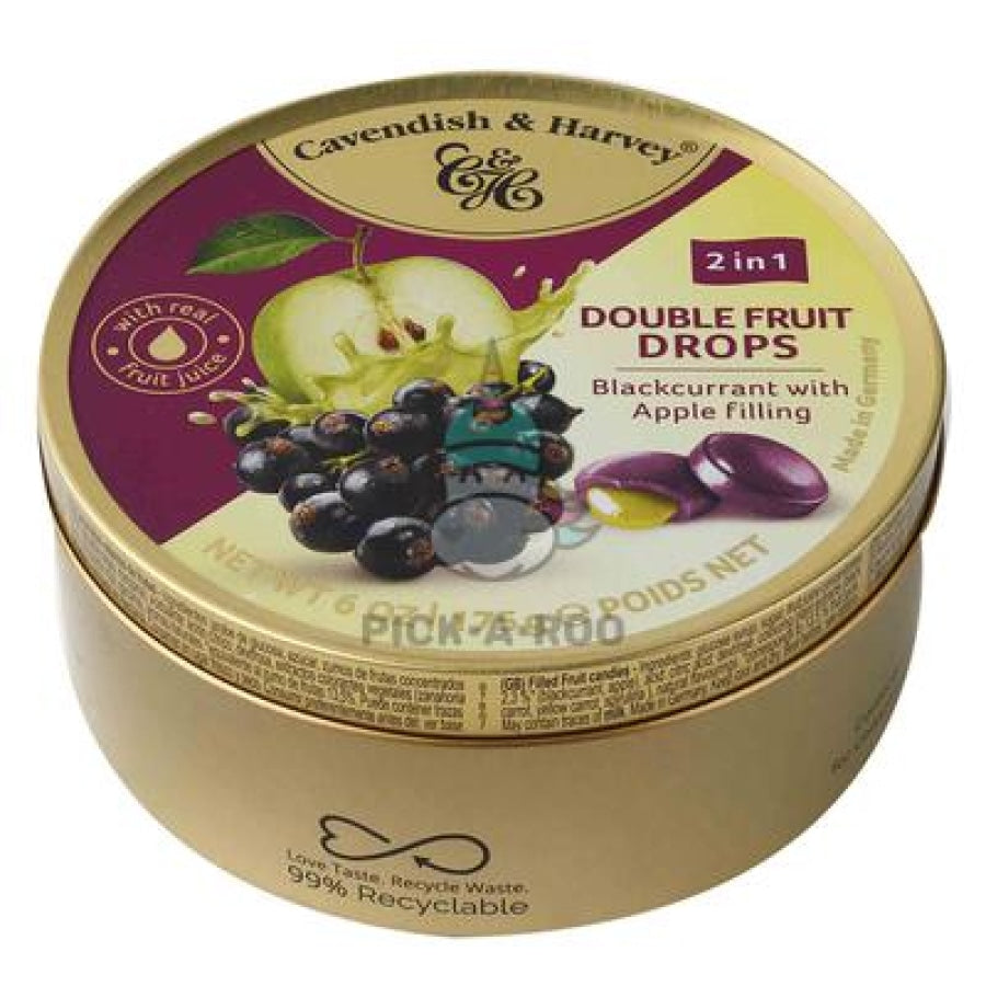 Double Fruit Drops (Blackcurrant with Apple Filling) - – Fresh Aisle