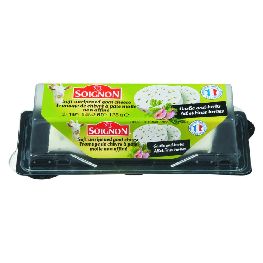Soignon - Goat's Cheese (Garlic & Herbs) - Fresh Aisle – Fresh Aisle