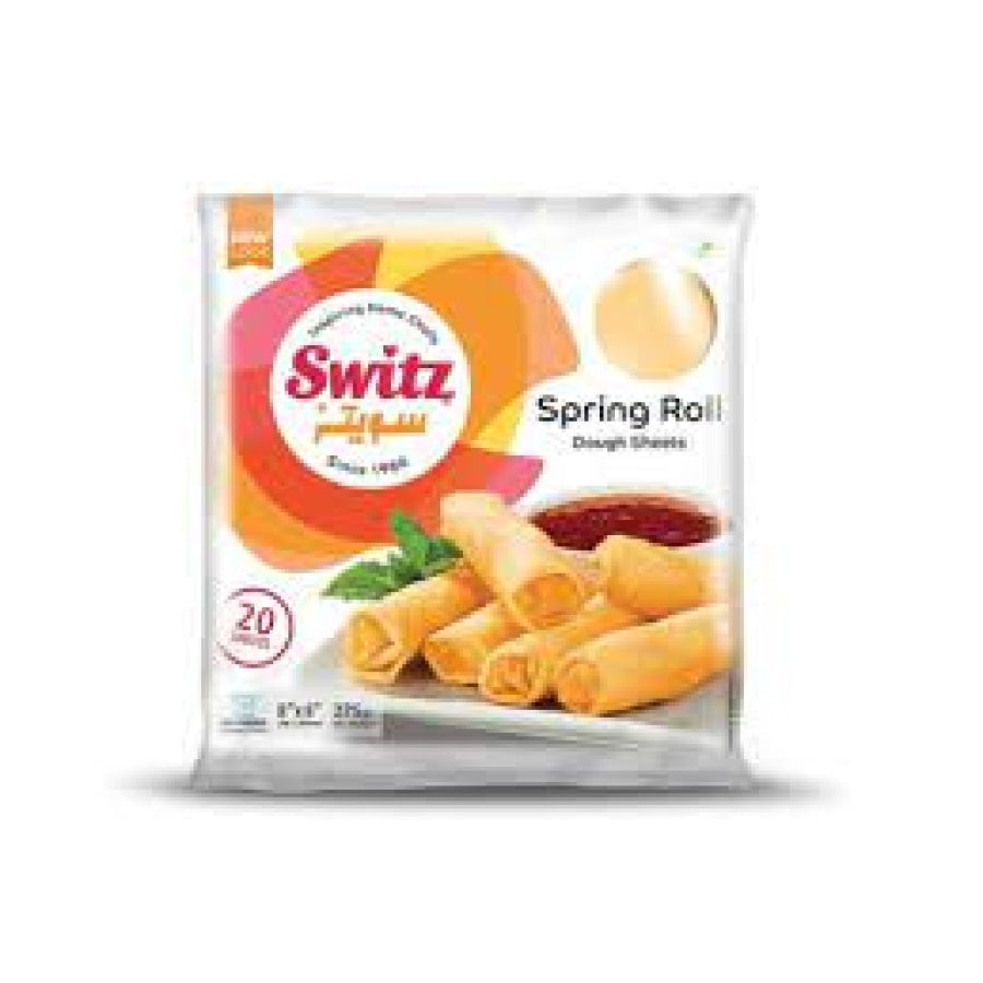 Switz Spring Roll Dough Sheets (8*8'' 20 Sheets) - Fresh – Fresh Aisle